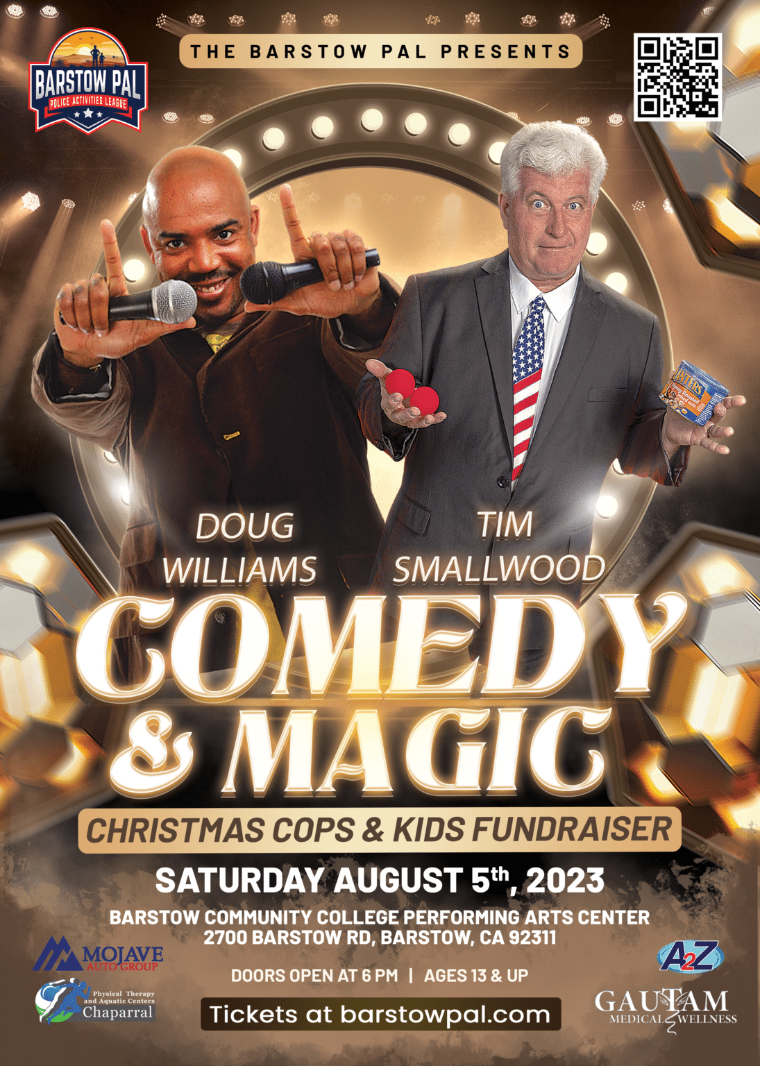 Barstow Police Activity League’s Christmas Cops & Kids Comedy Show ...